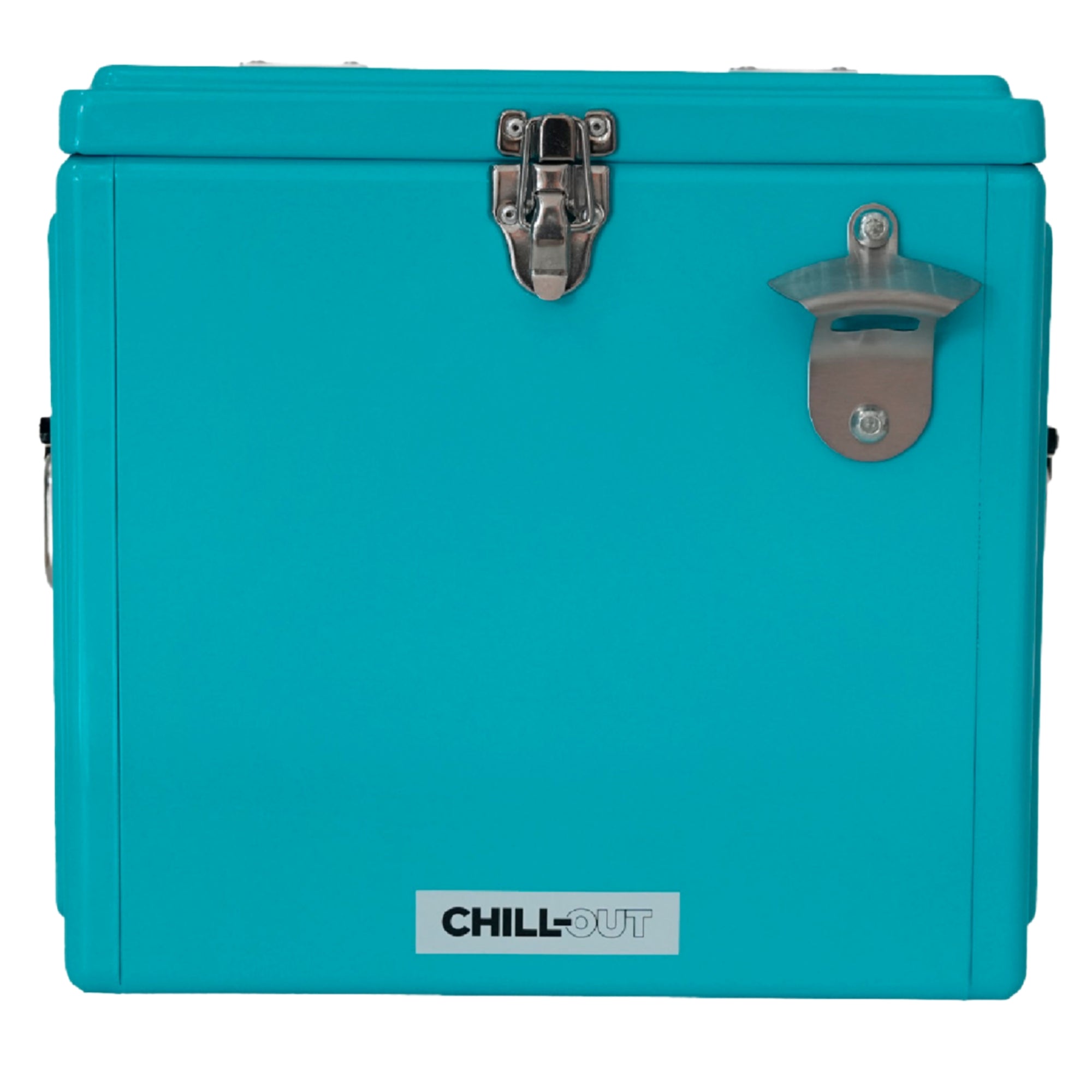 Hielera Metálica Azul Vintage Playa Picnic 15 Litros Chill-Out – Cheedo ...